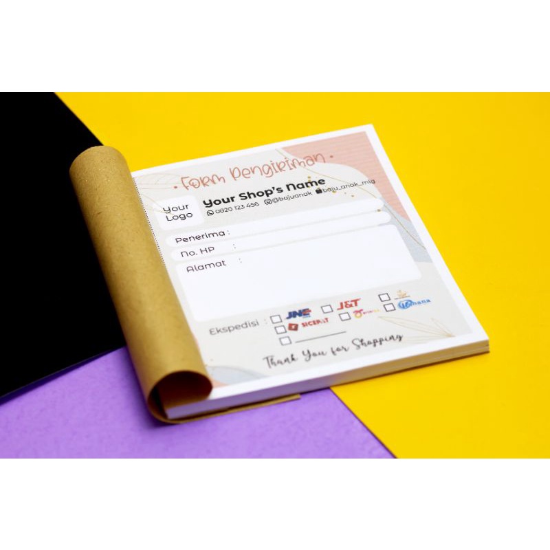 Jual SHIPPING CARD MURAH (Label Pengiriman HVS) | Shopee Indonesia