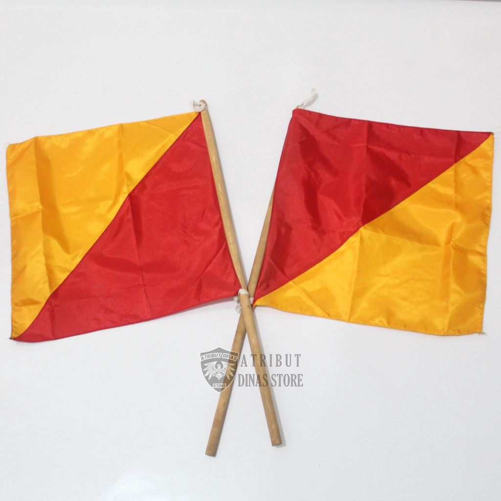 Jual Bendera Semapore set (2 stik 2 bendera) | Shopee Indonesia