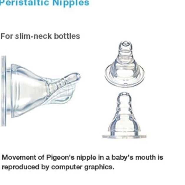 Jual Bnting Harga ️ Botol Susu Pigeon Standard Peristaltic Nipple 120ml ...