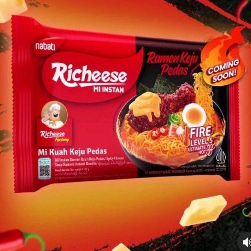 Jual MIE RAMEN RICIS LEVEL 5 [ISI 2 BUNGKUS] | Shopee Indonesia