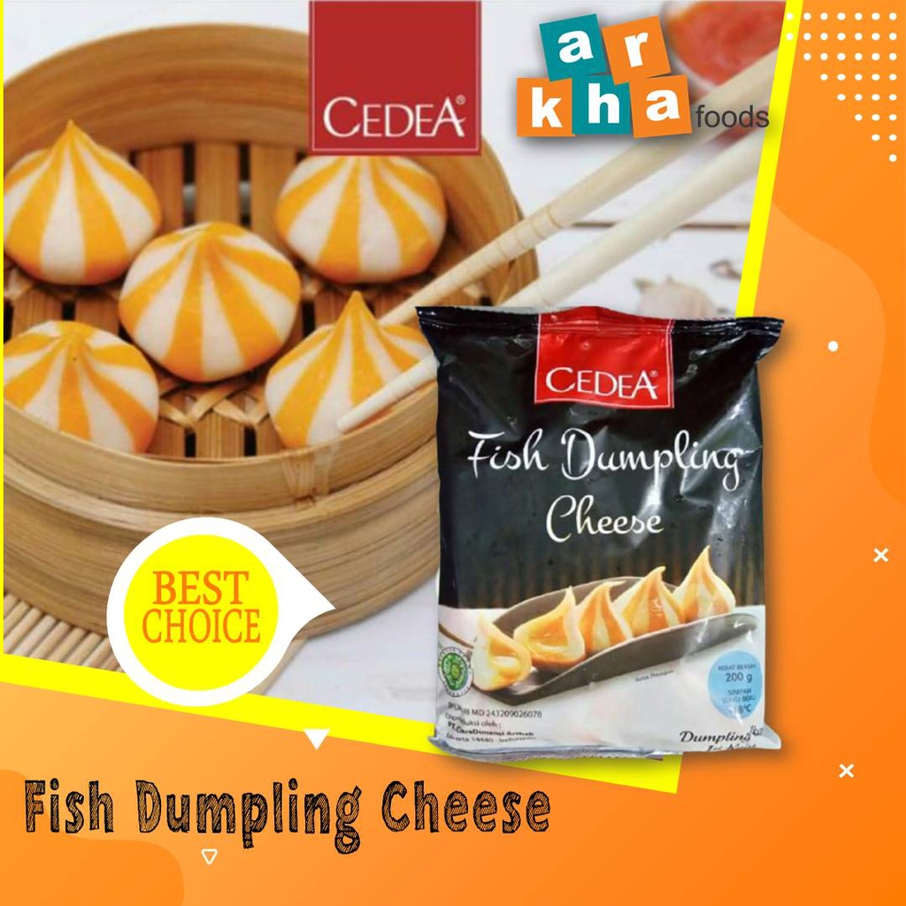 Jual Cedea Fish Dumpling Cheese 500GR Dumpling Keju Frozen Food ...