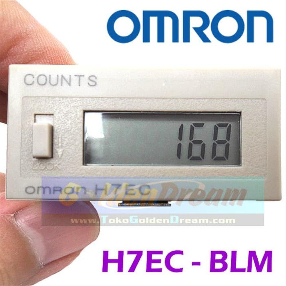 Jual Omron Digital Counter H7EC-BLM Counts H7EC Totalizer Alat Hitung ...
