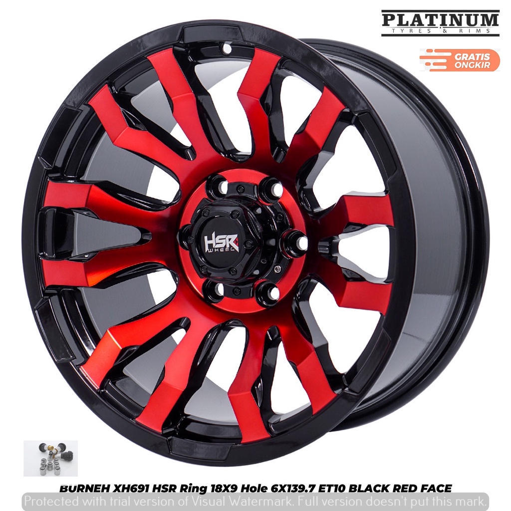 Jual VELG MOBIL PAJERO FORTUNER STRADA TRITON ISUZU MUX HAR BURNEH ...