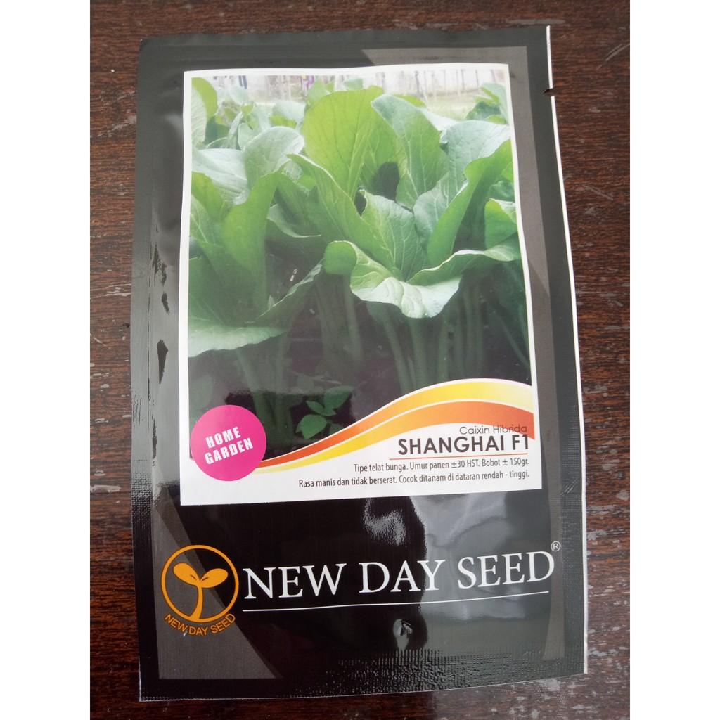 Jual Benih Sawi manis shanghai f1 new day seed kemasan asli | Shopee Indonesia