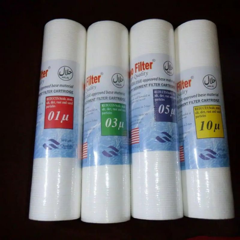 Jual Cartridge Water Filter,Sediment Filter Air 10 inch,01,03,05 micron ...