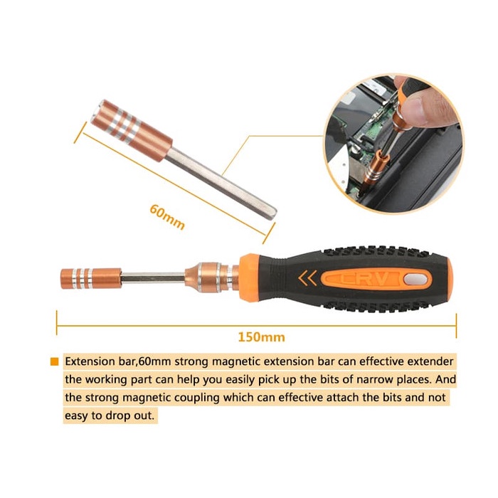 Jual OBENG TOOL SET MEREK JAKEMY JM-8109 ORIGINAL | Shopee Indonesia