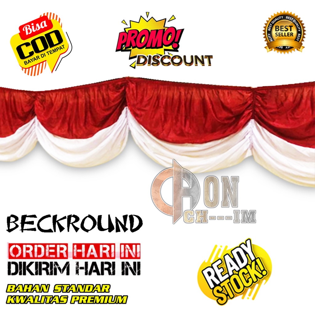 Jual BENDERA BACKGROUND MERAH PUTIH KARET 10 GELOMBANG | Shopee Indonesia