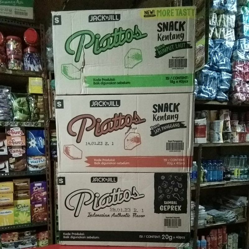 Jual kentang snack piattos harga 1 renteng 10 pcs | Shopee Indonesia