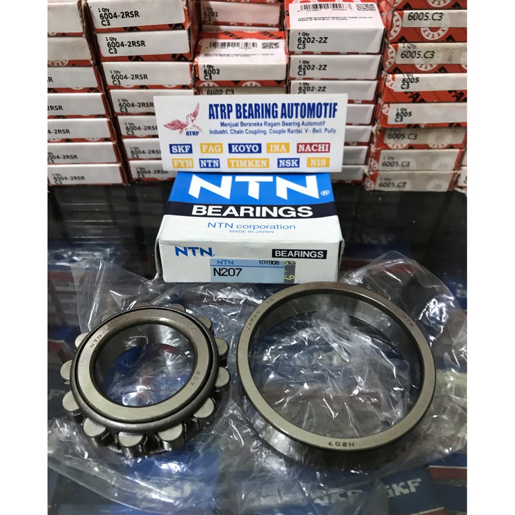 Jual CYLINDRICAL ROLLER BEARING N207 N 207 / 6207 35X72X17 NTN JAPAN ...