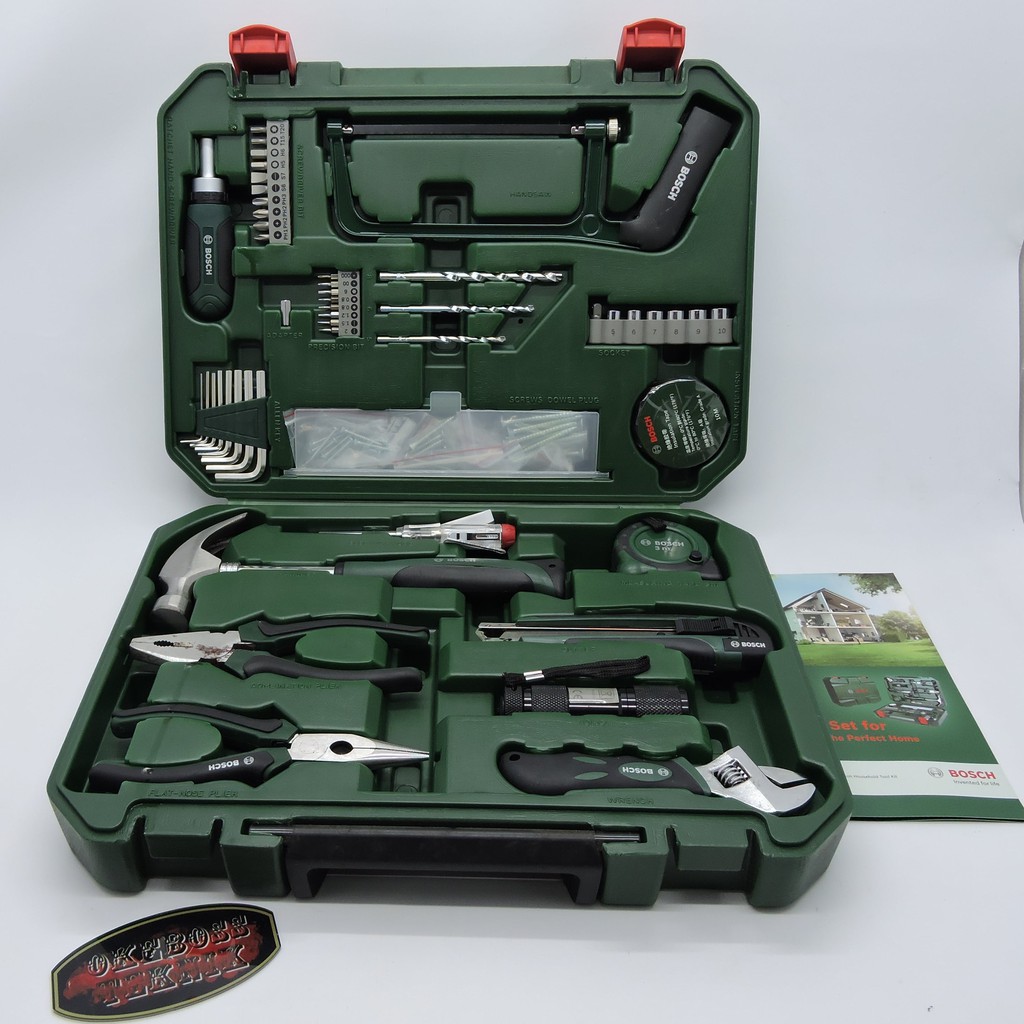Jual Tool Kit BOSCH 108pcs | Shopee Indonesia