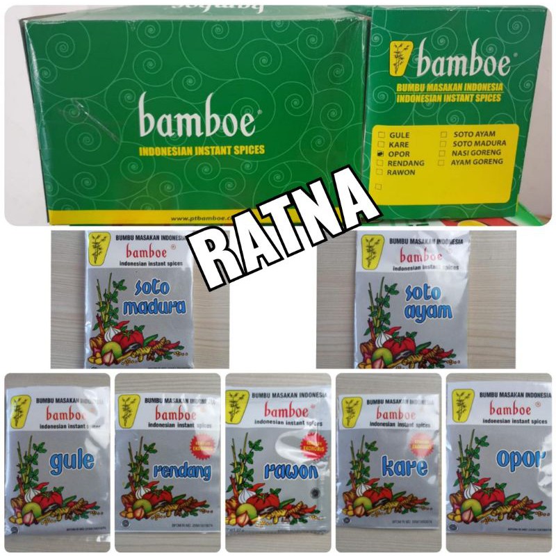 Jual BAMBOE BUMBU KARE/RAWON/GULE/OPOR/RENDANG/SOTO MADURA/SOTO AYAM ...