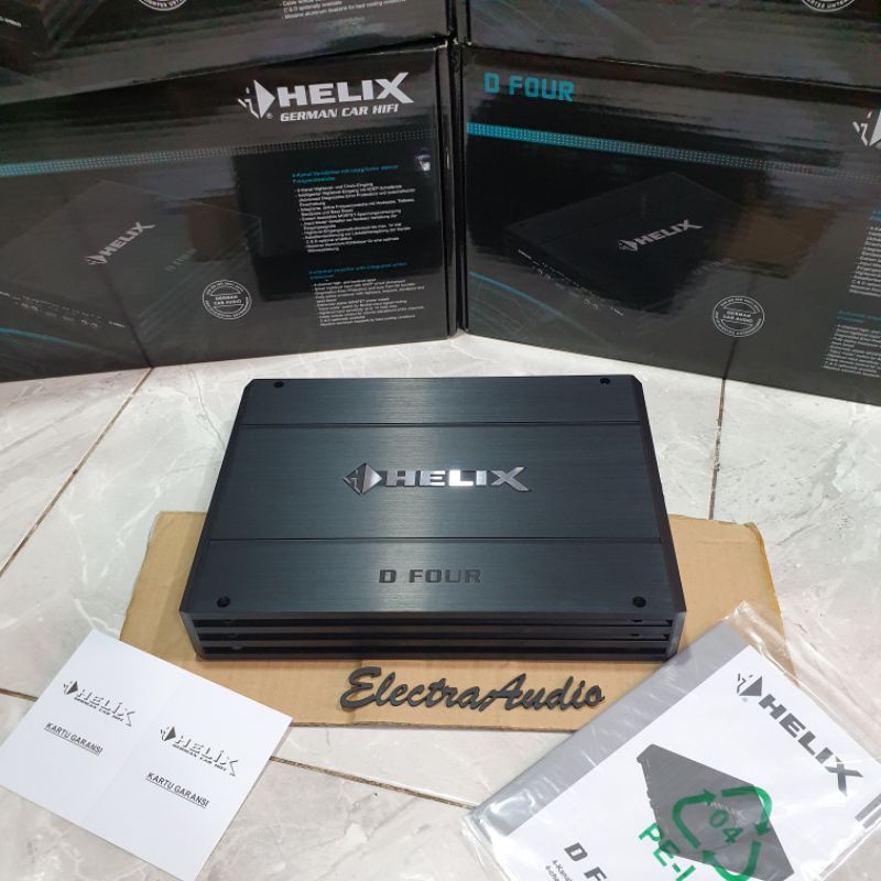 Jual Power Helix D Four 4channel class AB Germany | Shopee Indonesia