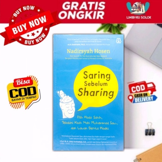 Jual Buku SARING SEBELUM SHARING By Nadirsyah Hosen | Shopee Indonesia