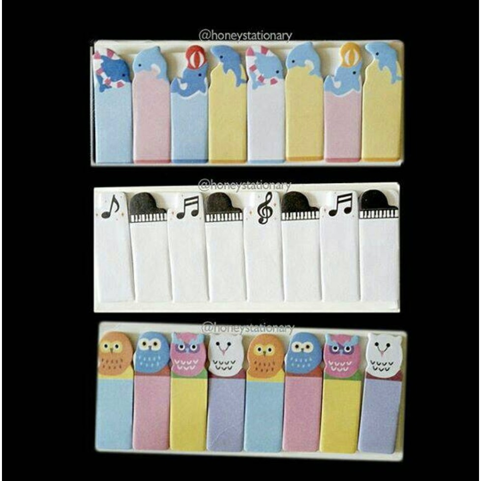 Jual Sticky Notes Post it Bookmark | Shopee Indonesia