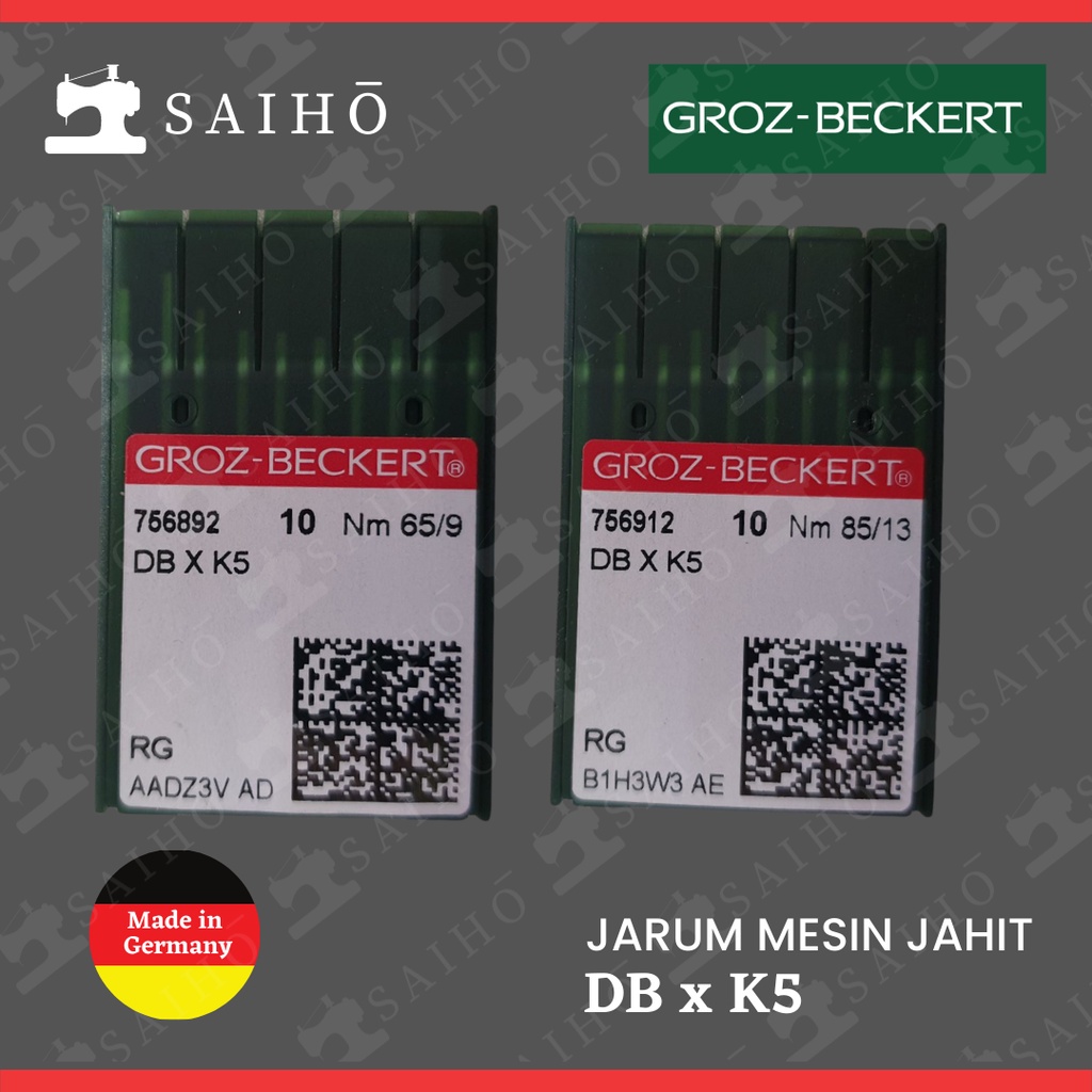 Jual Groz Beckert DB xK5 / DBxK5 Jarum Mesin Jahit Portable | Shopee Indonesia