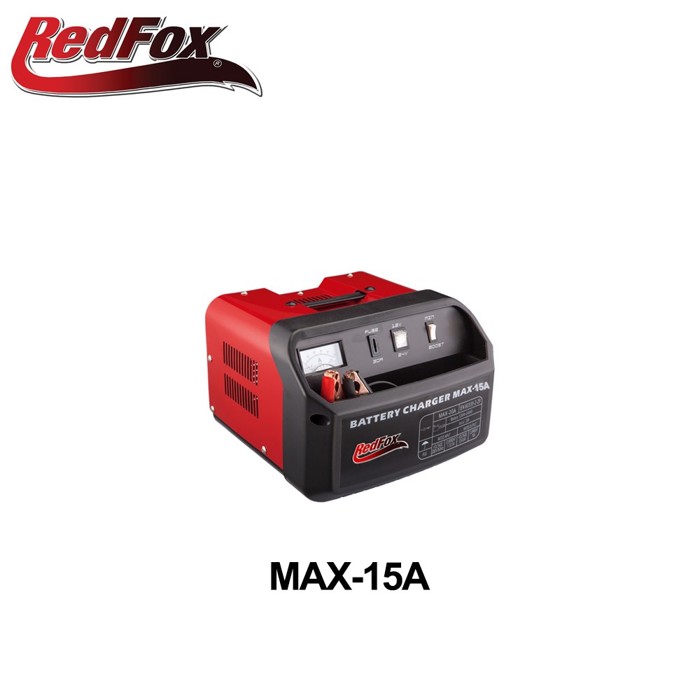 Jual Battery Charger ACCU Charger Aki MAX-15A Redfox | Shopee Indonesia