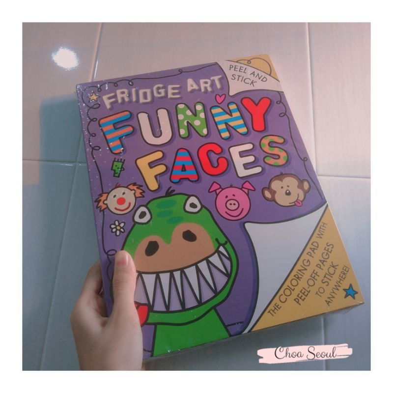 Jual Coloring Book for Kids | Buku Mewarnai IMPORT Anak - "Fridge Art ...