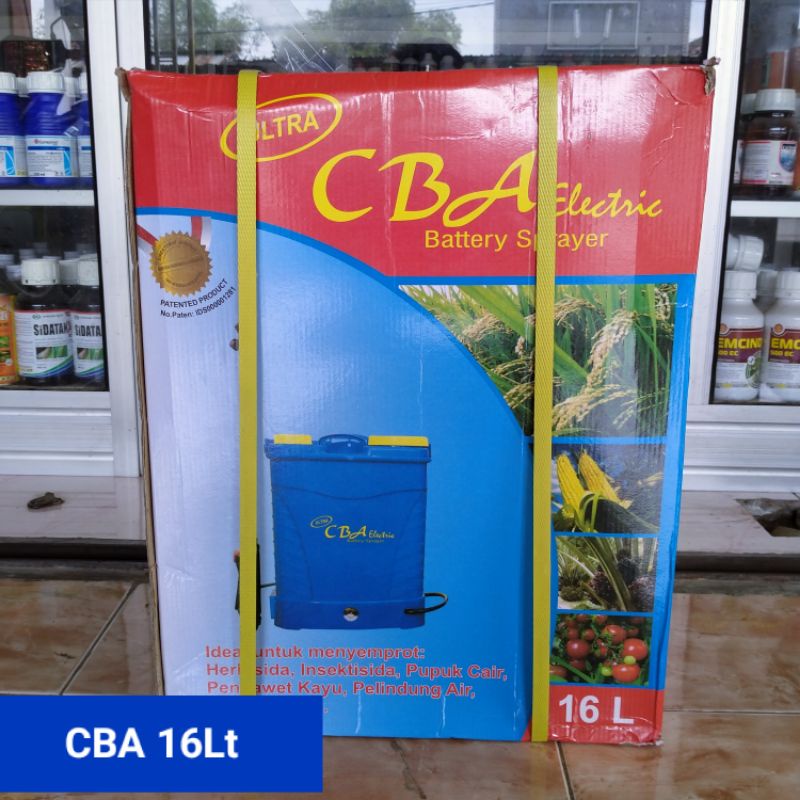 Jual Sprayer CBA Ultra Elektrik 16 liter Ringan Kuat Cocok Untuk ...