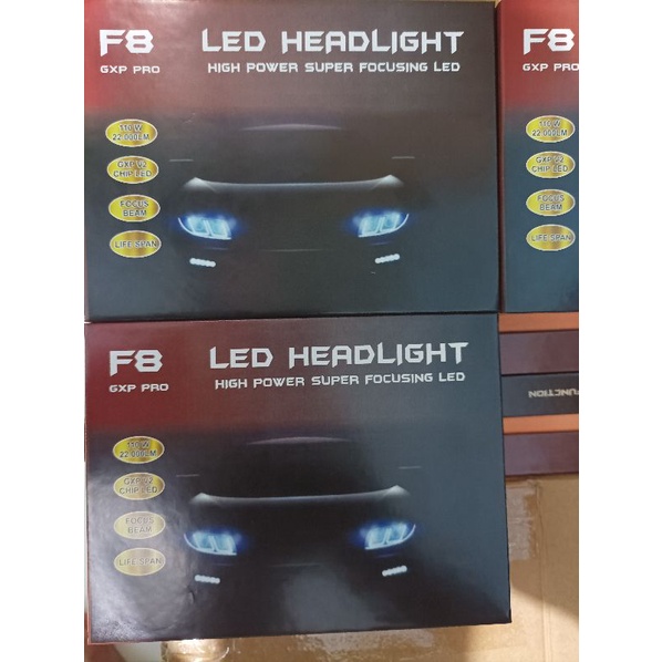 Jual led F8 gxp pro headlamp mobil h4 h11 | Shopee Indonesia