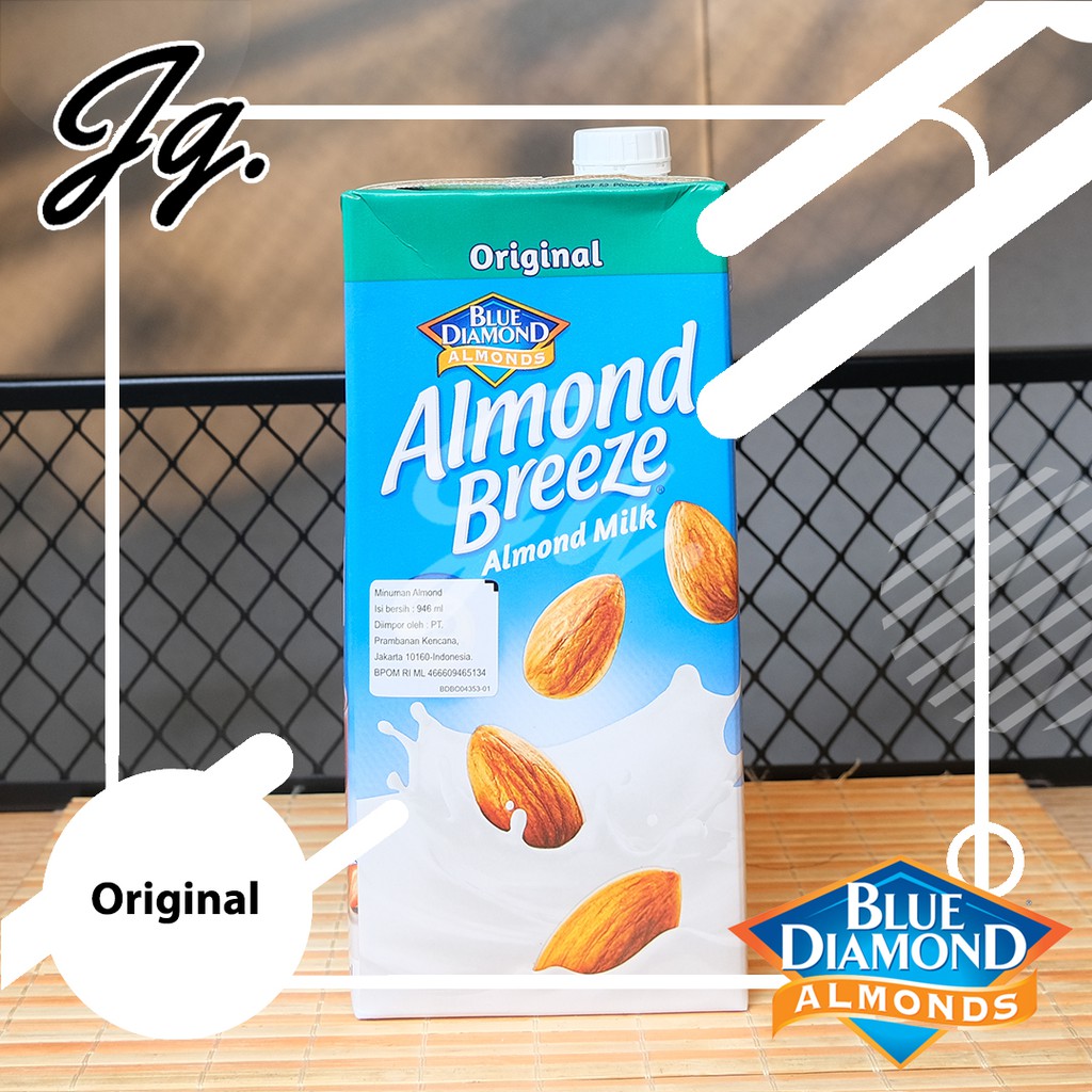 Jual Blue Diamond Almond Breeze Almond Milk 946 ml | Original | Shopee Indonesia