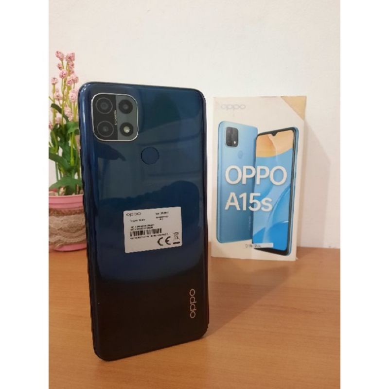 Jual OPPO A15S (4/64) SECOND FULLSET | Shopee Indonesia