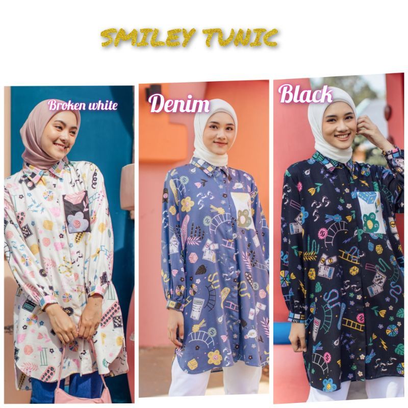 Jual SMILEY TUNIC By Geulis (OPEN JASTIP) | Shopee Indonesia