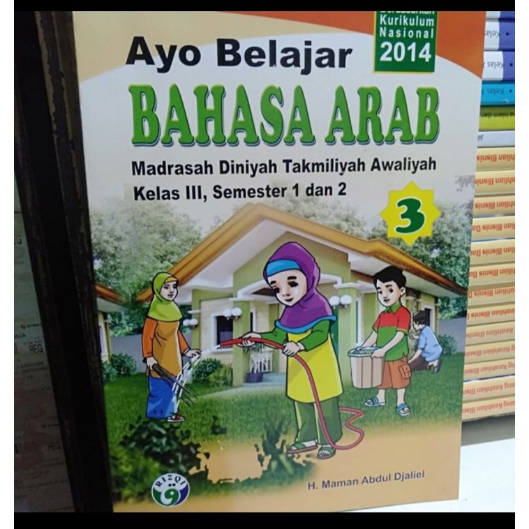 Jual BUKU AYO BELAJAR BAHASA ARAB KELAS 3 MADRASAH DINIYAH TAKMILIYAH ...