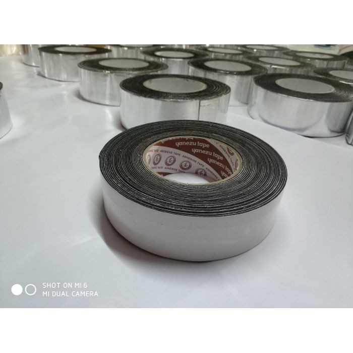 Jual single tape hitam 30mm x 10 m tebal 1mm | Shopee Indonesia