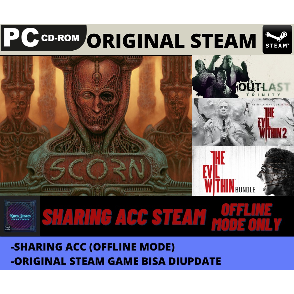 Jual Scorn / Outlast 1 + Outlast Whistleblower + Outlast 2 / The Evil ...