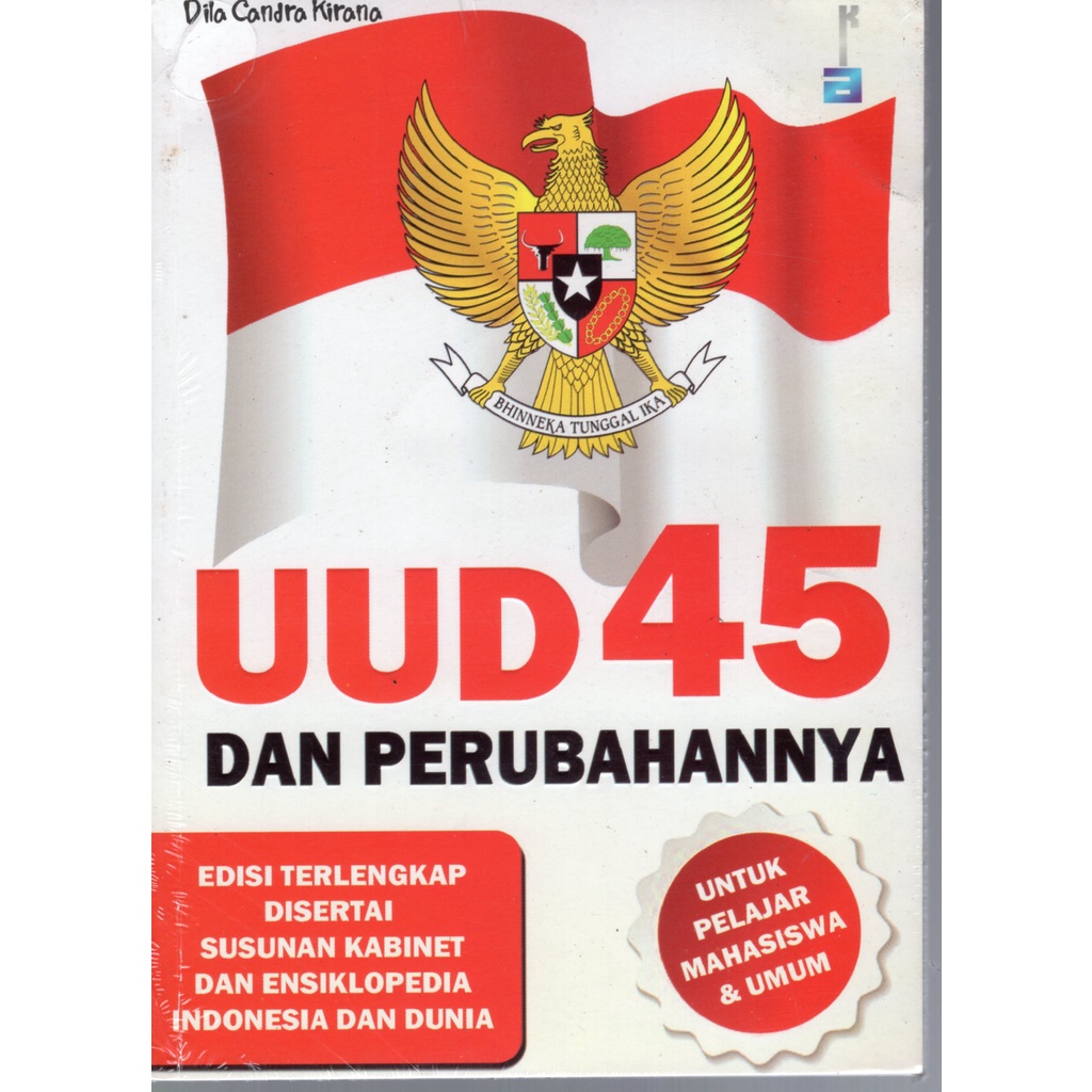 Jual BUKU UUD 45 DAN PERUBAHANNYA EDISI TERLENGKAP DISERTAI KABINET ...