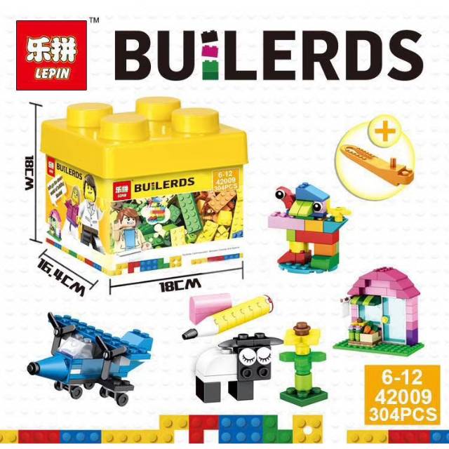 Jual Brick Lepin 42009 Classic Creative 304pcs | Shopee Indonesia