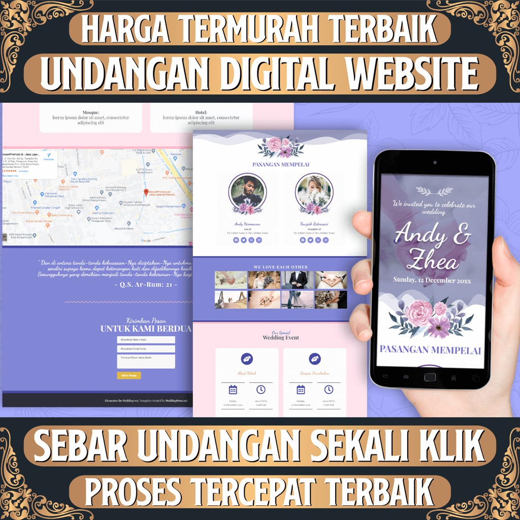 Jual UNDANGAN PERNIKAHAN / UNDANGAN NIKAH / UNDANGAN DIGITAL / UNDANGAN ... Jual UNDANGAN PERNIKAHAN / UNDANGAN NIKAH / UNDANGAN DIGITAL / UNDANGAN ...