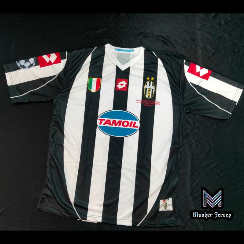 Jual Jersey Juventus Home 2002 Full Printing Custom | Shopee Indonesia