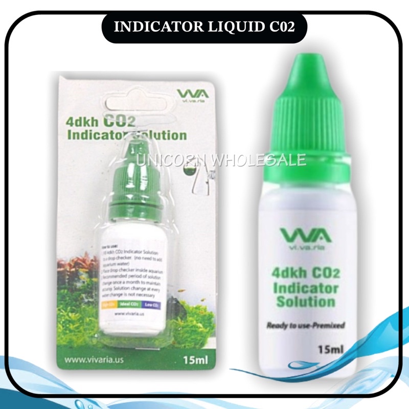 Jual VIVARIA INDICATOR SOLUTION CO2 LIQUID AQUASCAPE 15ML | Shopee ...