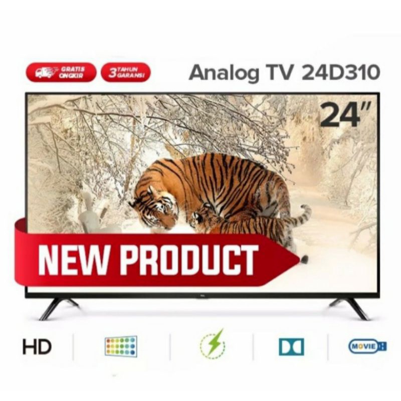 Jual LED TV TCL 24" L24D310 | 24D310 24 inch in | Shopee Indonesia