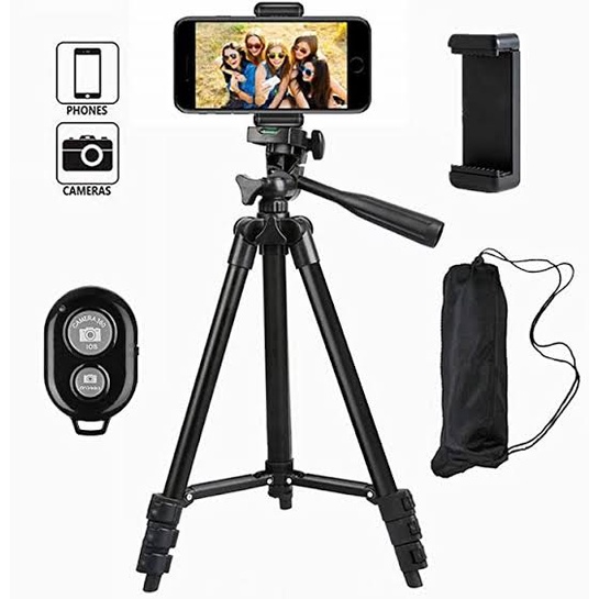 Jual Tripod 3120 Holder Phone Cameramen Kameramen Aksesoris Fotografer ...