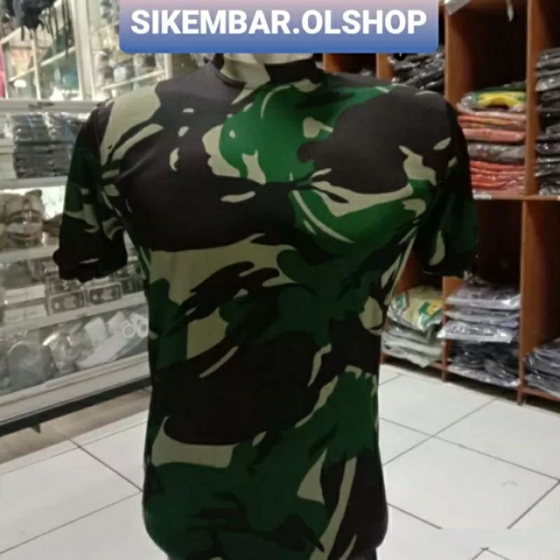 Jual Kaos dalaman Dryfit malvinas loreng|Kaos dalam Dryfit loreng TNI|Kaos Dalaman PDL model ...