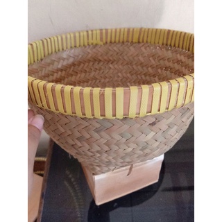 Jual Wakul Bambu 20cm Tanpa Tutup, wakul nasi, bakul nasi, bakul ...