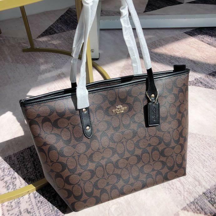 Jual Coach Signature City Zip Tote | Shopee Indonesia