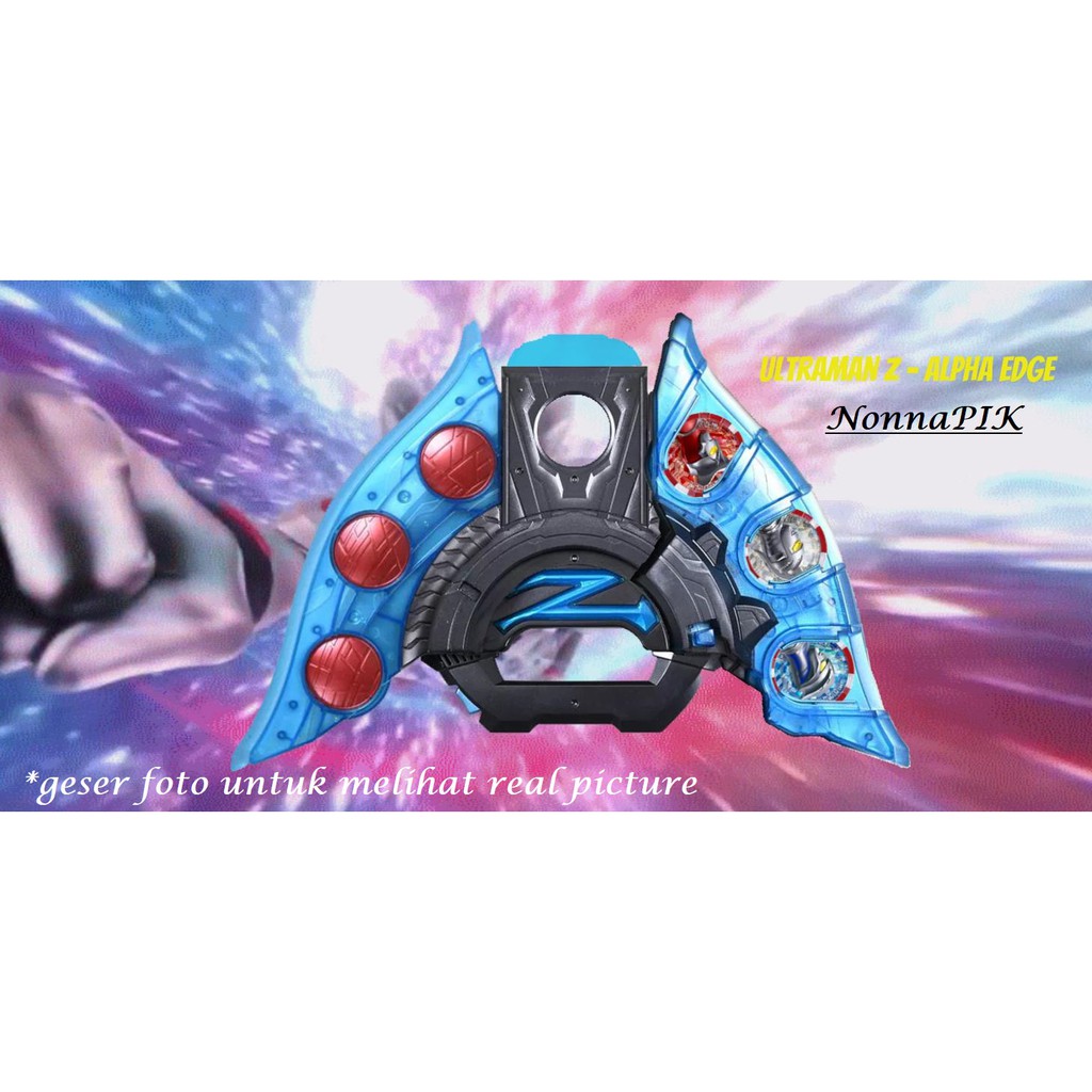 Jual Dx Ultra Z Riser Ultraman Z Alpha Edge Medal Set dengan dus ...
