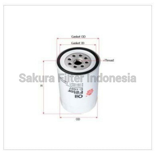 Jual Filter Oli Isuzu ELF 150 N Sakura C-1507 | Shopee Indonesia