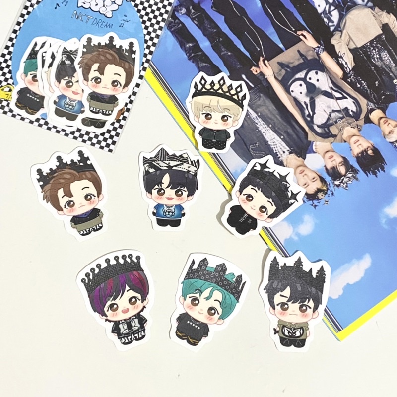Jual Nct Dream Beatbox Sticker Fanart | Stiker Nct Sticker Pack ...