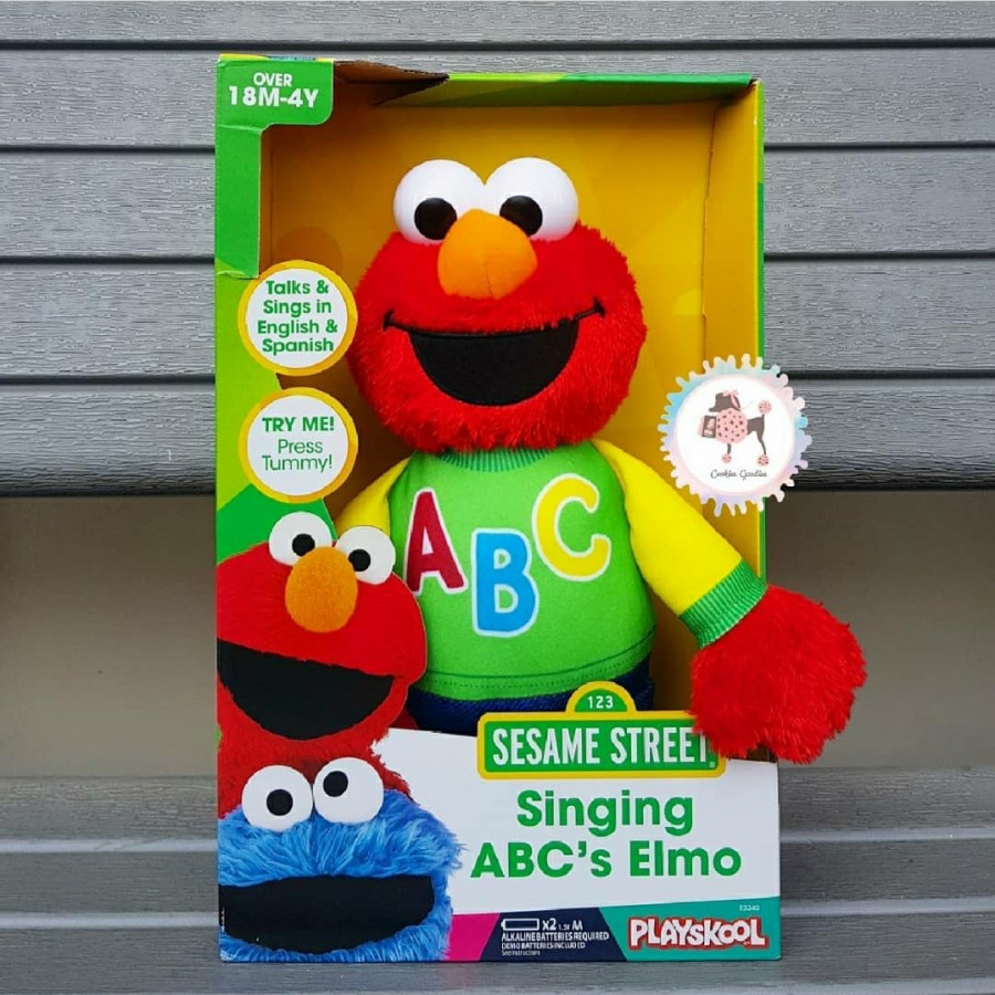 Jual Elmo Sesame Street - Singing ABC 's Elmo | Shopee Indonesia