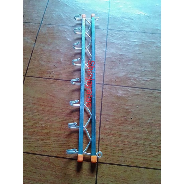 Jual Kastok Baju Alumunium mata 8/Gantungan baju | Shopee Indonesia