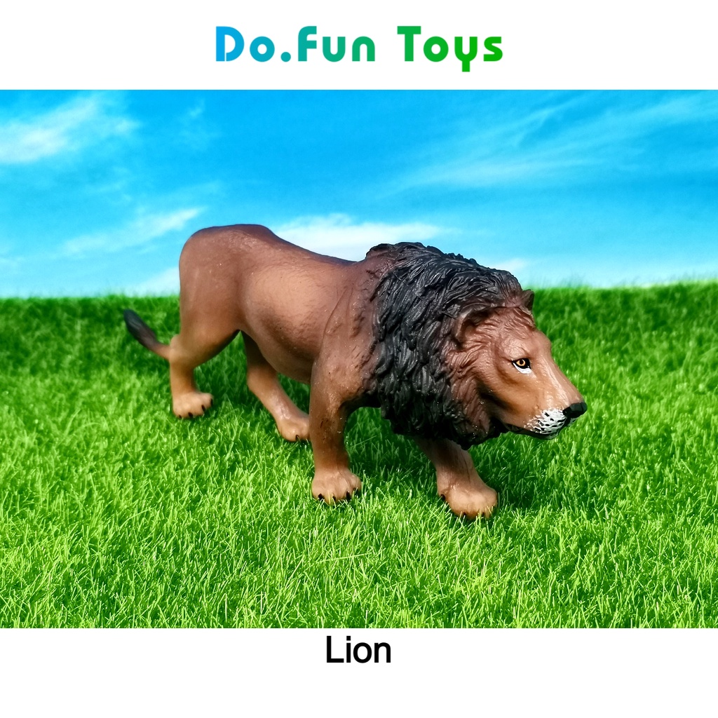 Jual Animal Figurine | LION / Mainan Miniatur Binatang Singa | Shopee ...