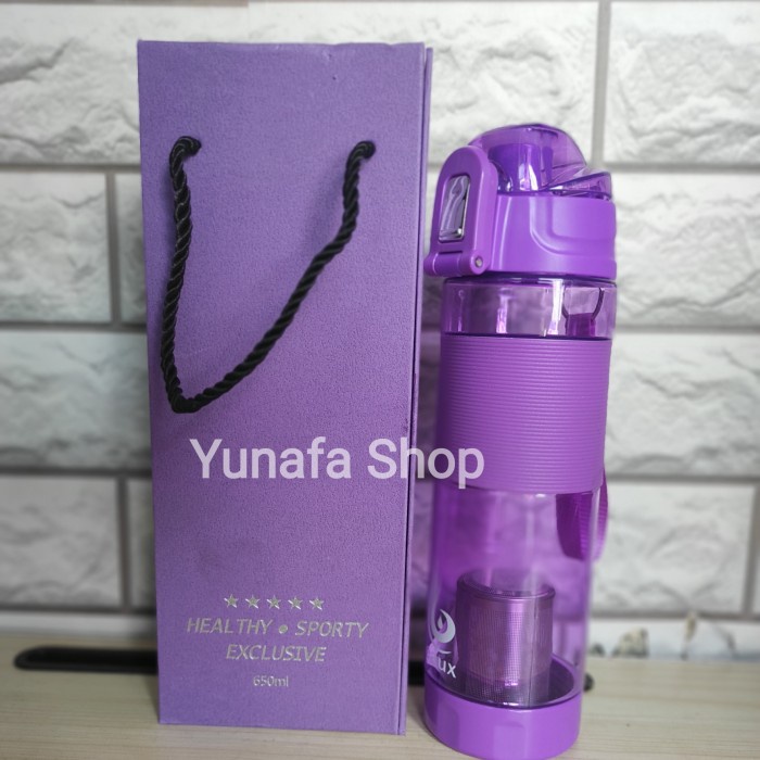 Jual NEW Botol air || Termos Hydrogen Alkaline - Ungu | Shopee Indonesia