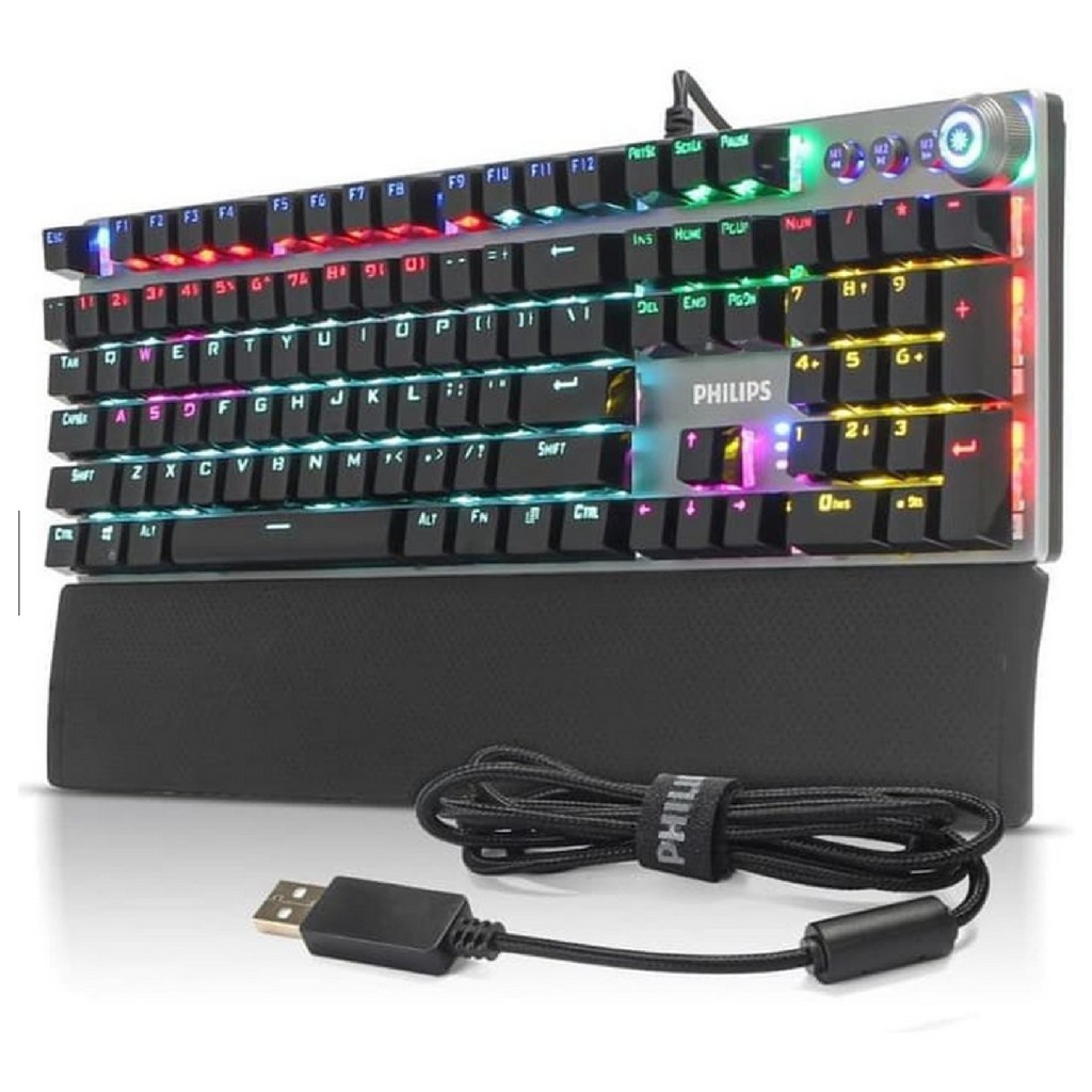 Jual PHILIPS G614 Keyboard Gaming Mechanical 2.4GHz | Shopee Indonesia