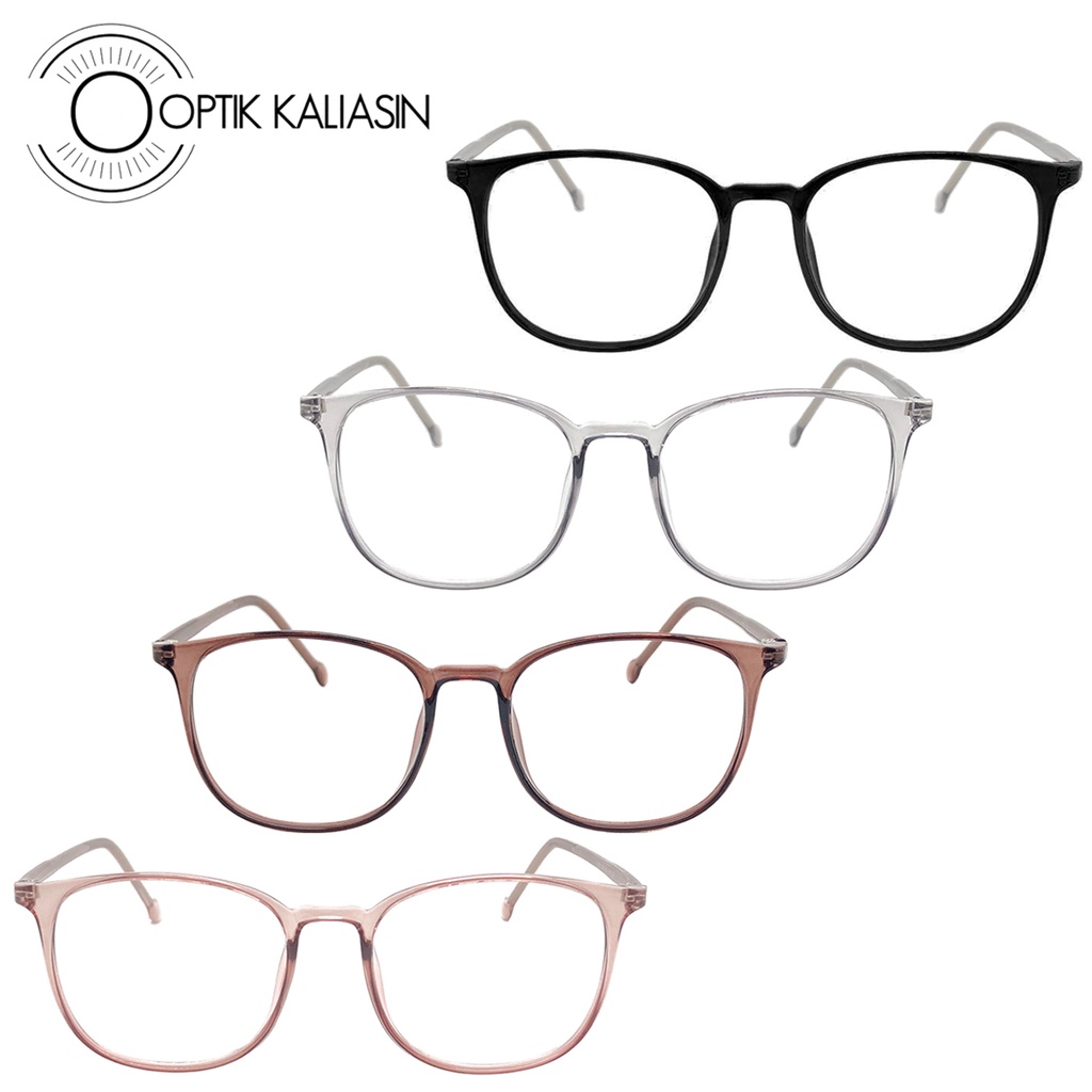Jual OPTIK KALIASIN - Frame Kacamata pria wanita kotak square vintage lentur minus anti radiasi ...