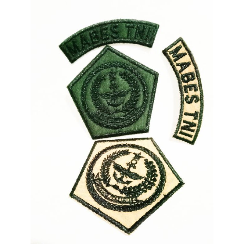 Jual bordir logo mabes tni atribut seragam tni al | Shopee Indonesia