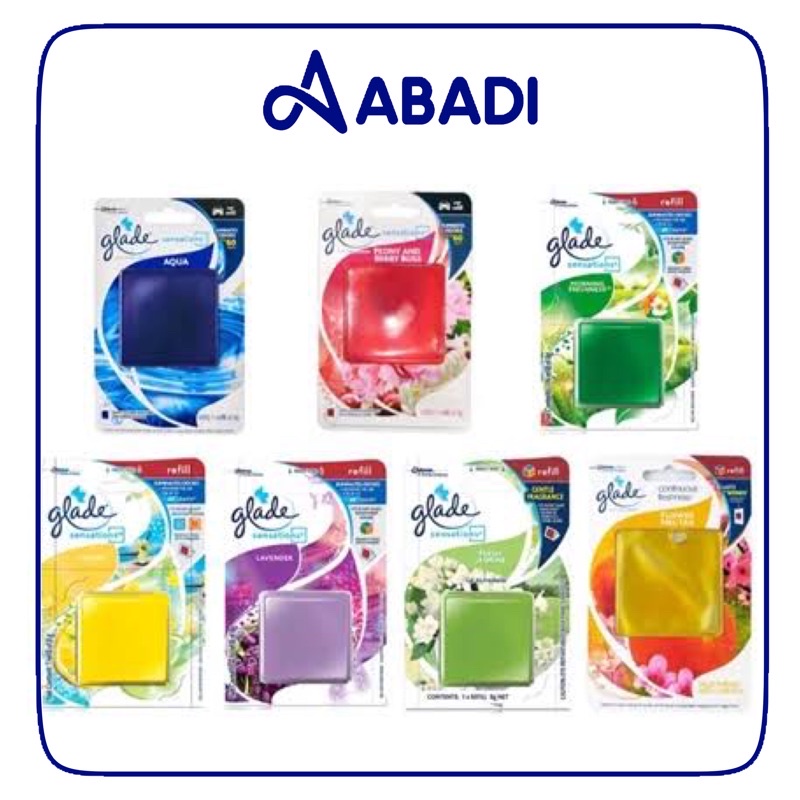 Jual GLADE Sensation Car Perfume Serenity Refill 8gr | Shopee Indonesia